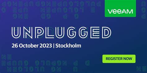 Cloudian Inc On Linkedin Cloudian Veeamunplugged Datamanagement Cloudstorage Stockholm…