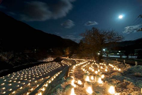 2010年 湯西川温泉かまくら祭り 8 日光鬼怒川の冬景色 栃木の四季