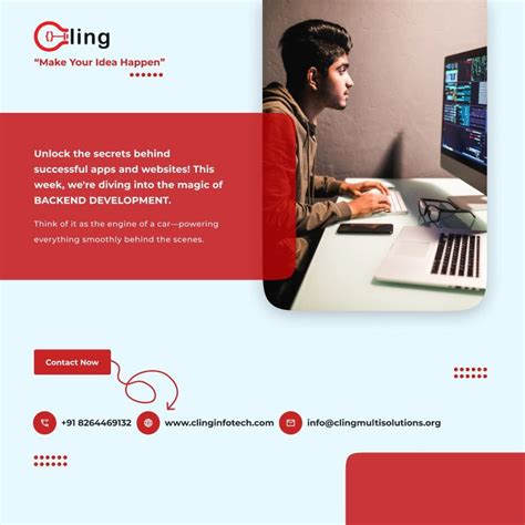 Cling Info Tech Works Private Limited On Linkedin Backenddevelopment Appdevelopment