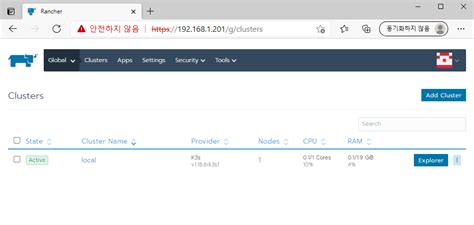 rancher chapter 2 cluster 생성하기 k8s kubernetes devops cloud… by