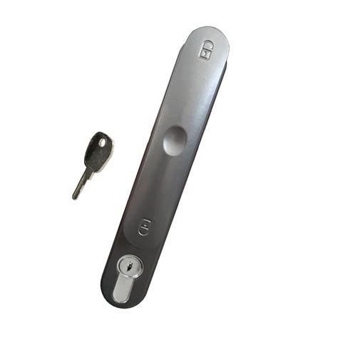 Aluk Pop Out Bi Fold Handle Locking Silver Crothers Security