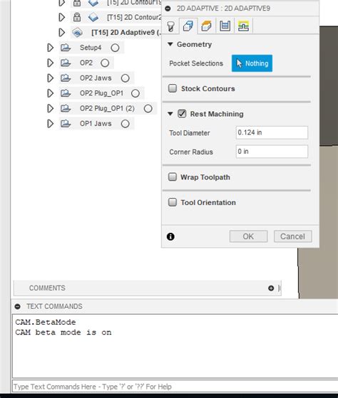 Adaptive Clearing Not Cutting Full Depth Autodesk Community