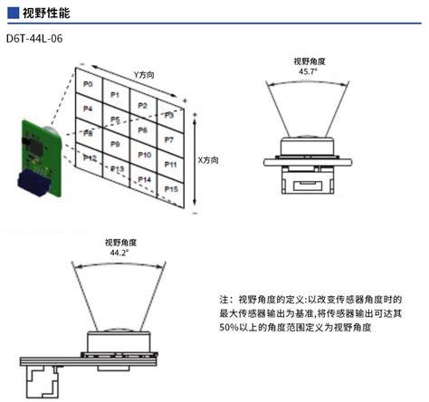 欧坶龙非接触温度传感器d6t 44l 06红外温度传感器人体感应传感器 阿里巴巴