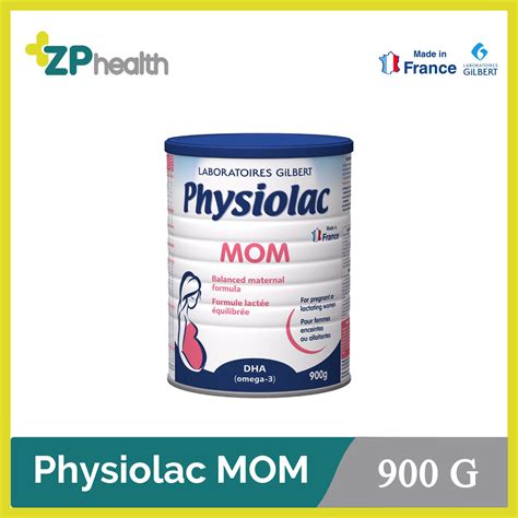Physiolac Mom 900gဖီစီရိုလက် ကိုယ်ဝန်ဆောင်နှင့်နို့တိုက်မိခင်ဖြည့်စွက