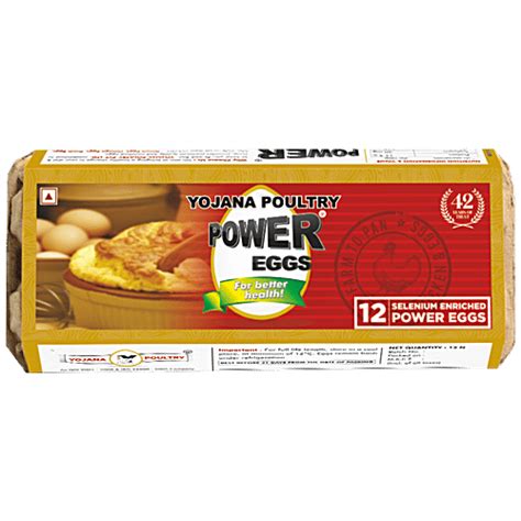 Buy Yojana Poultry Power Eggs Online At Best Price Of Rs 110 Bigbasket