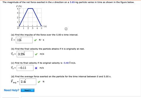 solved the magnitude of the net force exerted in the direction on a 3