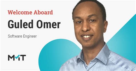 We Are Happy To Welcome Guled Omer To Our Team Guled Is Joining The