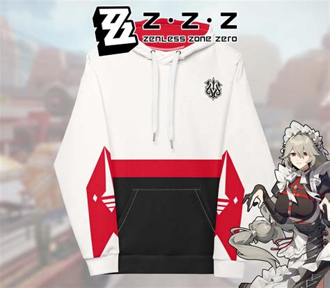 Zenless Zone Zero Rina Graphic Hoodie Zzz Victoria Housekeeping
