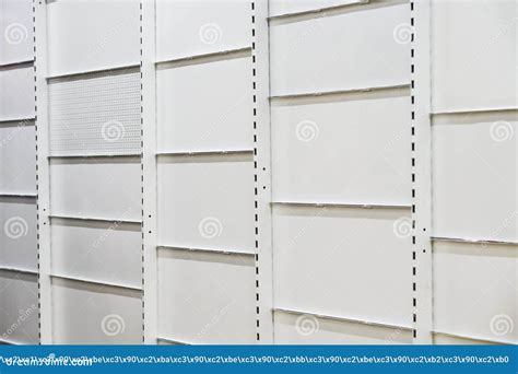 Installation Of Racks For Trade Assembly And Disassembly Royalty Free Stock Image