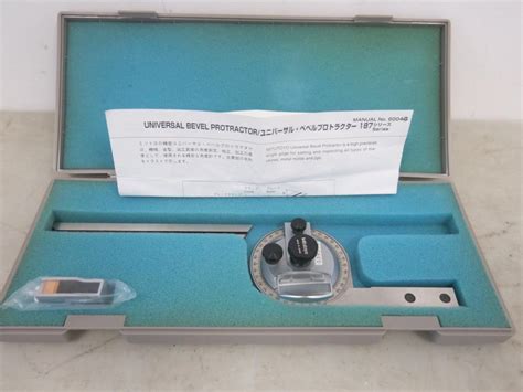 3 X High Precision Calipers And Protractor In Carry Cases To Include 1 X Mitutoyo Universal Bevel