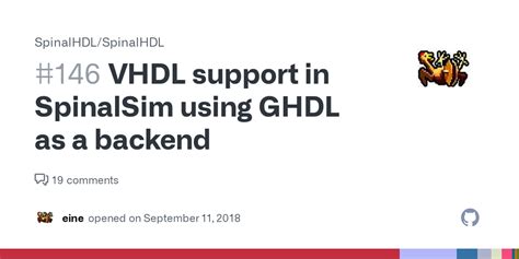 Vhdl Support In Spinalsim Using Ghdl As A Backend · Issue 146