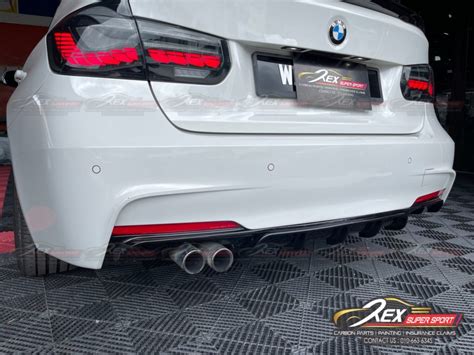 Bmw F30 Mp Rear Diffuser M Performance Quad Exhaust Black Rexsupersport Specializes In Bmw F30 Mp Rear Diffuser M Performance Quad Exhaust Black Rexsupersport Specializes In