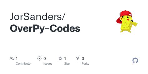 Github Jorsandersoverpy Codes