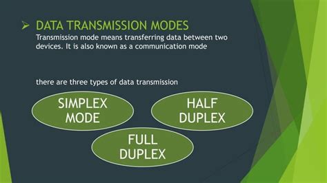 Data Transmission Modes Pptx