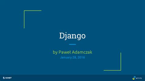 Django Speaker Deck