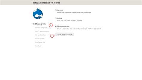 Drupal 7x How To Install The Template Using Demo Profile Starting