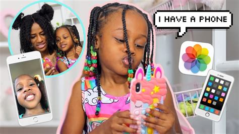 Going Through My 5 Year Olds Phone Yes She Has A Phone 🤦🏾‍♀️ Youtube