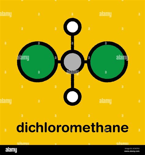 Dichloromethane Structure Organic
