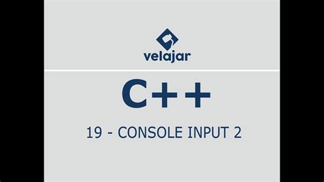 Console Input Cin 2 Variabel 19 C Bahasa Indonesia Youtube