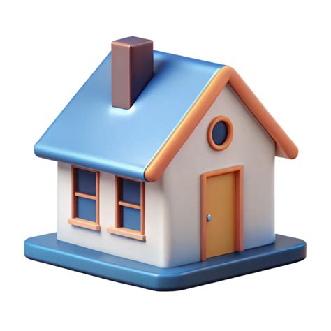 Exceptional Classic Clean Lines Depicting A Simple House Flat Color Minimal With Scalable