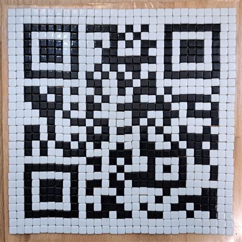 Qr Code Mosaic Sign How To Mosaic Blog