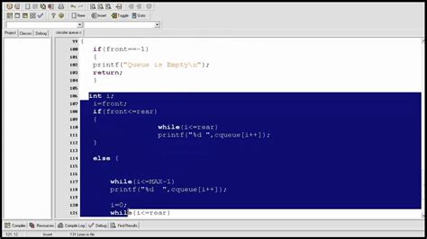 Data Structure Tutorial 4 Circular Queue Explained And C Program Youtube