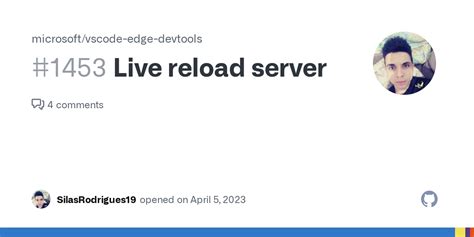 Live Reload Server Issue 1453 Microsoft Vscode Edge Devtools GitHub