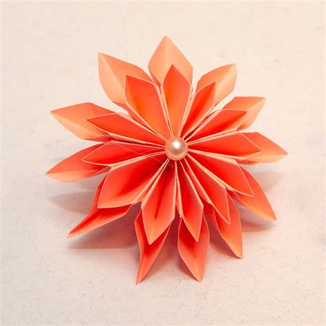 Как сделать красивый цветок из бумаги Flower Paper Diy