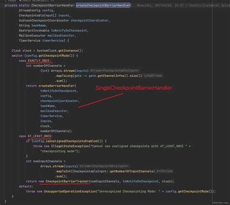 Flink Checkpoint 源码分析 Checkpoint Snapshot 处理流程flink Checkpoint源码 Csdn博客