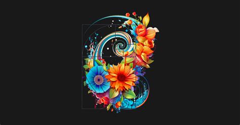 Fibonacci Sequence Fibonacci Floral Fibonacci Spiral Golden Ratio Fibonacci Sequence T Shirt