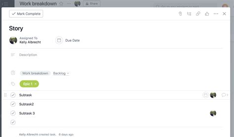 Epics Stories Tasks Subtasks In Various Tools Of Choice