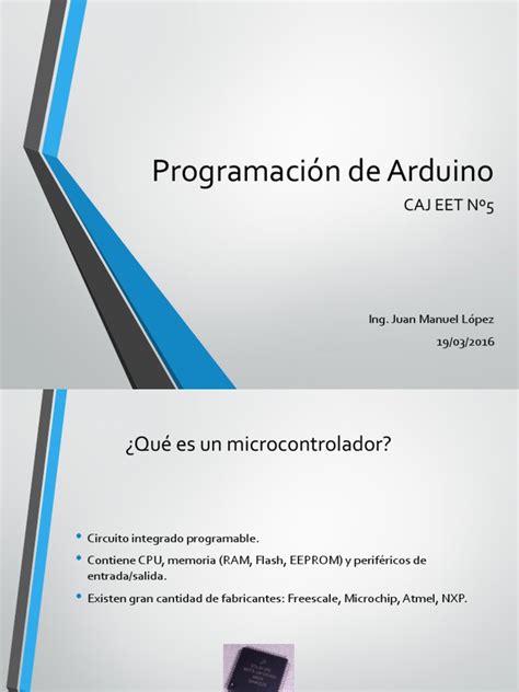 Pdf Clase 01 Caj Programacion De Arduino Dokumentips