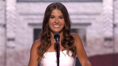 Granddaughter Of Donald Trump Kai Trump Speaks At Rnc