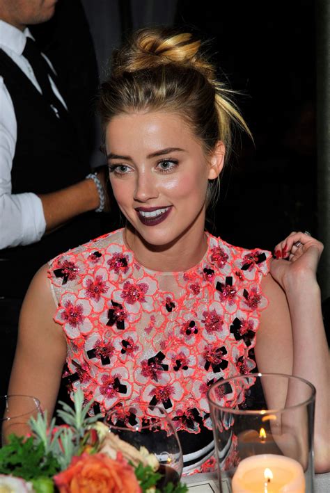 Amber Heard Mac And Vogue Celebrate Giambattista Valli In Los Angeles