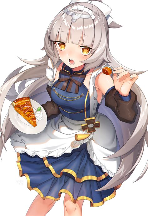 アズレンメイドフィーゼちゃん可愛すぎますよ アズールレーン Z46 フィーゼ 金染花もみのイラスト