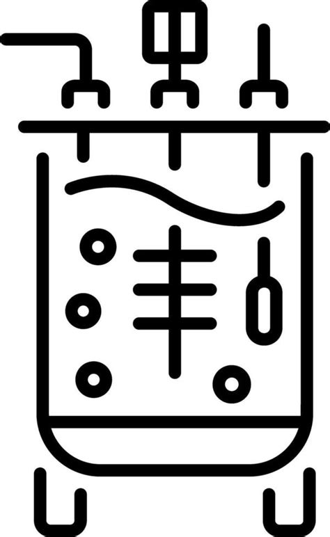 Bioreactor Icon In Linear Style 56294527 Vector Art At Vecteezy