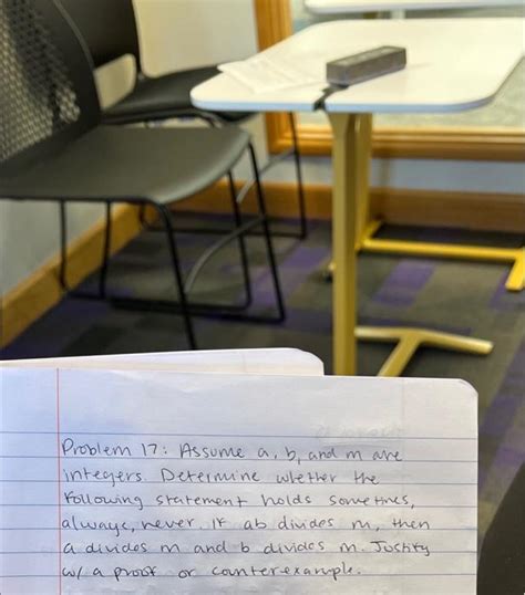 Solved Problem Assume A B And I Are Integers Chegg