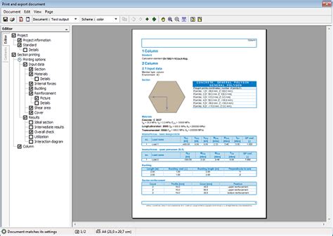 RC Column Engineering Manuals Online Help FIN EC