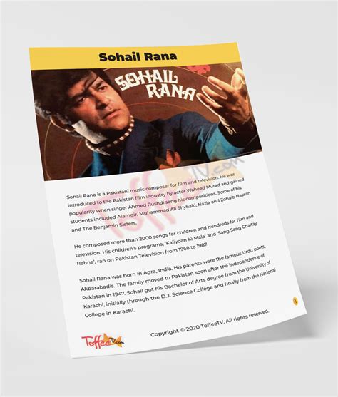 Sohail Rana Toffeetv