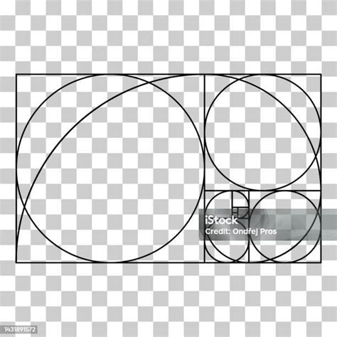 황금 비율 미니멀 아이콘 기하학적 모양 플랫 비율 벡터 일러스트 레이 션 0명에 대한 스톡 벡터 아트 및 기타 이미지 0명 고대의 과학 Istock