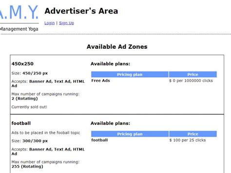 Amy Php Ad Management Software Jiscript