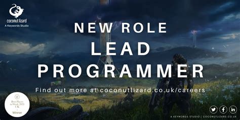 Coconut Lizard On Linkedin Programmingjobs Programming Gamedevjobs