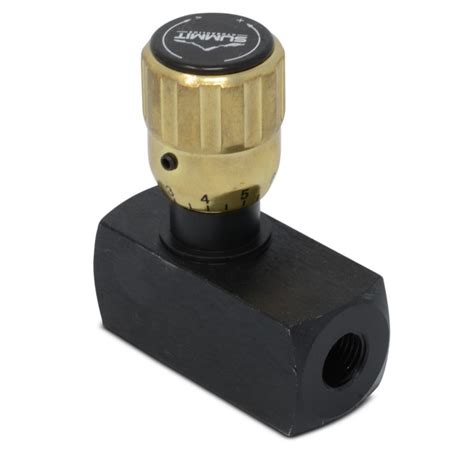 Hydraulic In Line Adjustable Variable Flow Control Valve 1 4 NPT