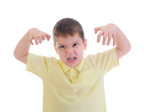 сердитый мальчик немногая стоковое изображение изображение насчитывающей 21225699