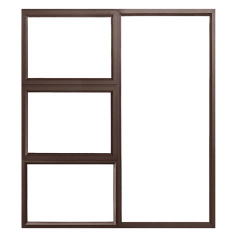 Window Frame Aluminium Pt66 Bronze Clear Mister Windows Cashbuild