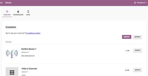 Make Import By Token Functionality More Discoverable · Issue 3654