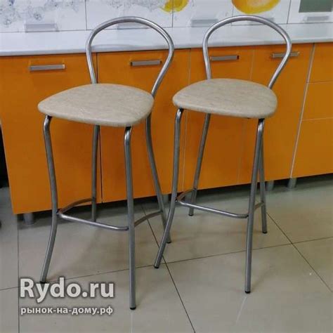 Стул барный Элегант (Металлик/Бежевый) | Decor, Furniture, Bar stools