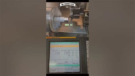 Cnc Turning With G90 Code Youtube Cnc Turning With G90 Code Youtube