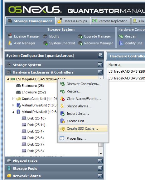 Managing Hybrid SSD Caching W OS NEXUS QuantaStor Grep Storage