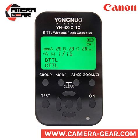 Yongnuo YN622C TX Flash Radio Controller For Canon Camera Gear